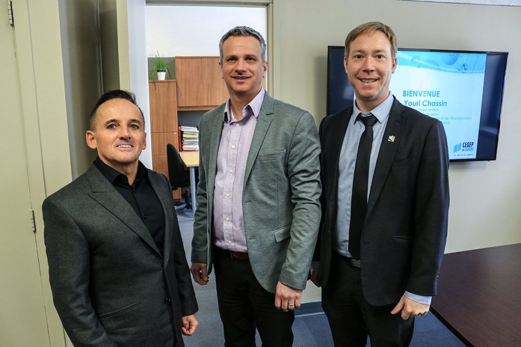 Visite de M. Youri Chassin au Cégep de Granby | Cégep de Granby